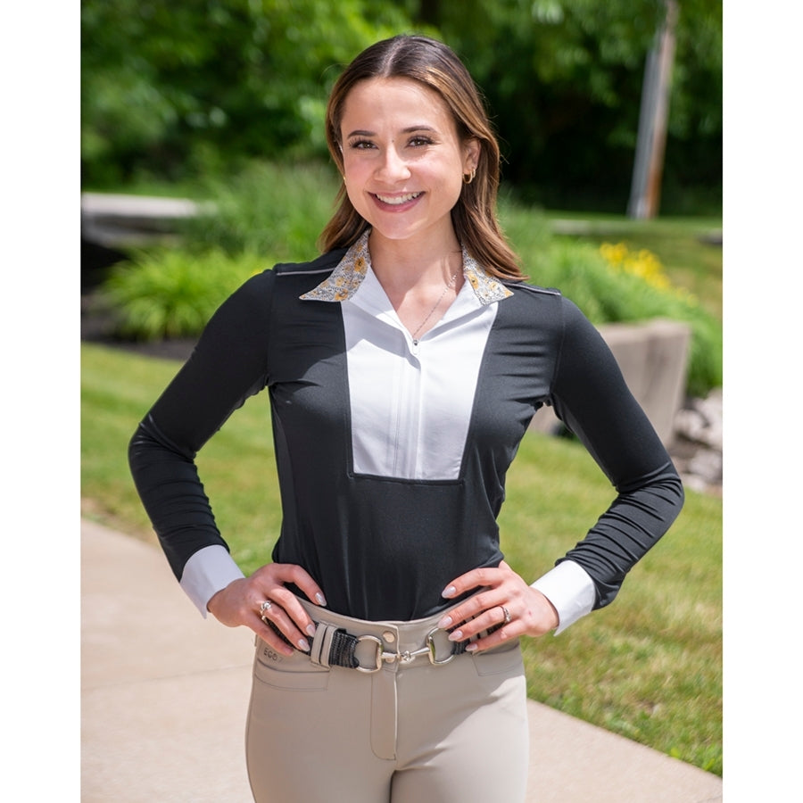 Chestnut Bay - SkyCool Liberty Show Shirt Ladies - Black - CB8050 ...